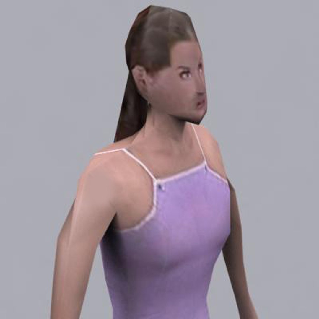 Human Character 3d Model