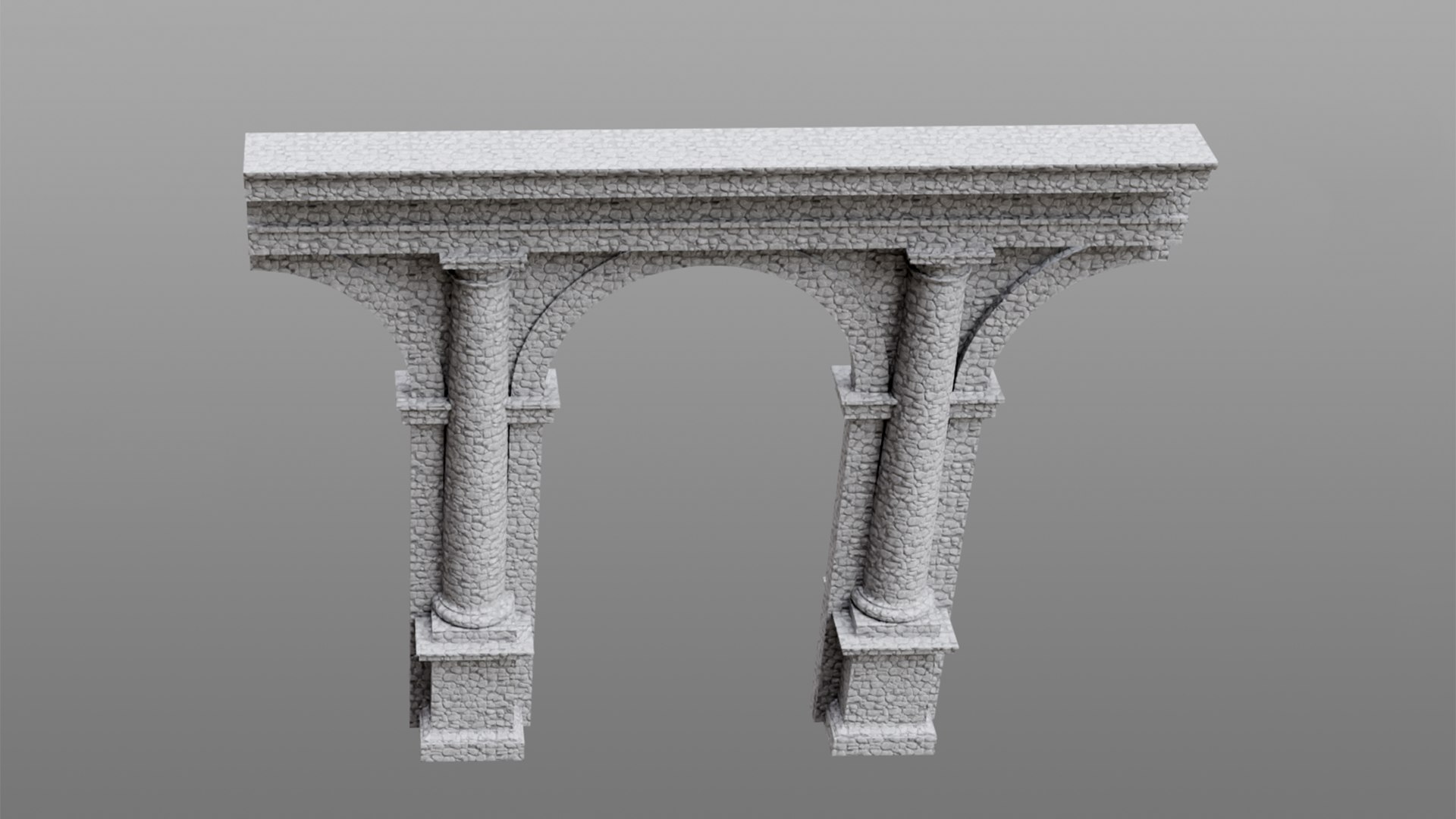 3D Ancient Wall 2 Model - TurboSquid 2220197