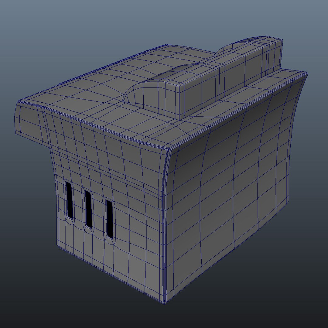 cartoon props 3d model