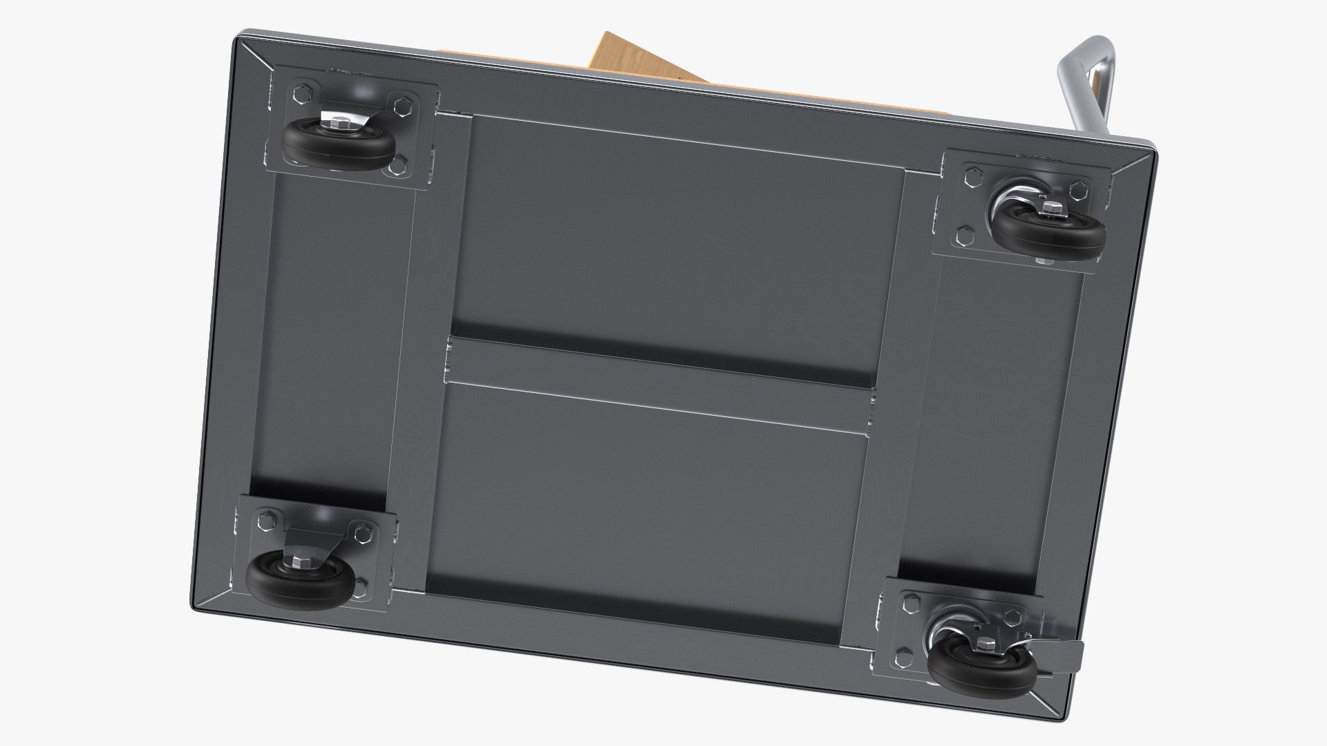 Trolley Low Platform With Cardboard Boxes Model - TurboSquid 1888650