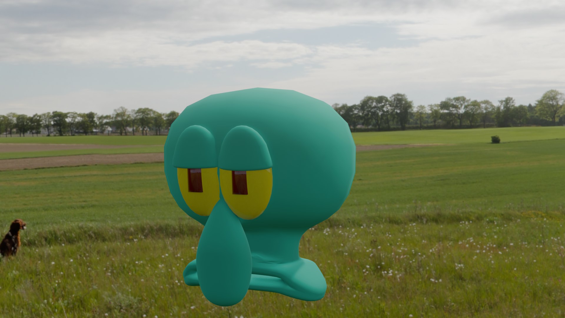 Free 3D Squidward Calamardo - TurboSquid 2200090