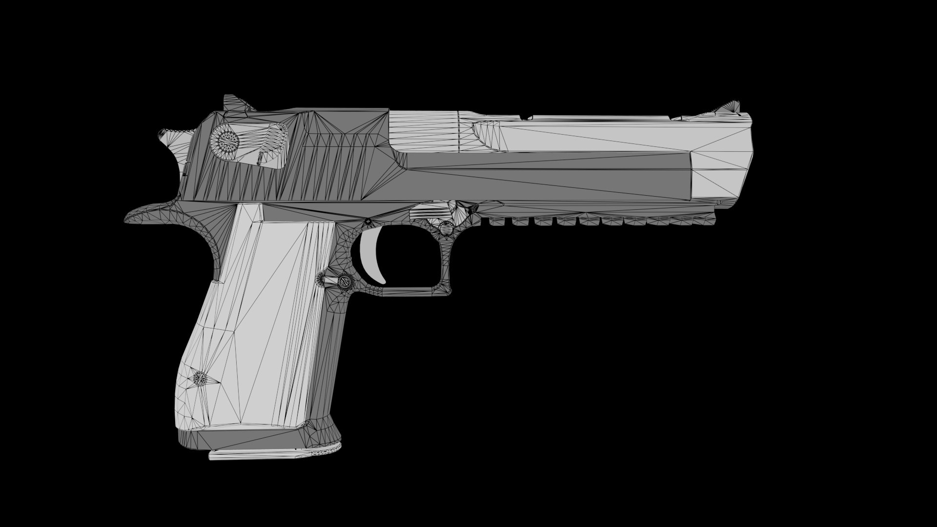 3D Counter Strike 2 Desert Eagle With Texture Sets Done Ready To Be ...