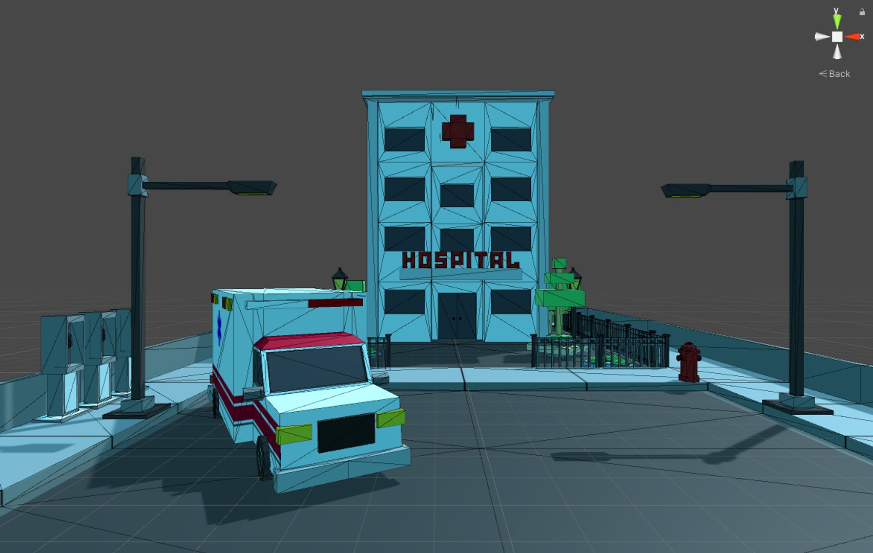 City Prefabs Unity 3D Model - TurboSquid 1534010