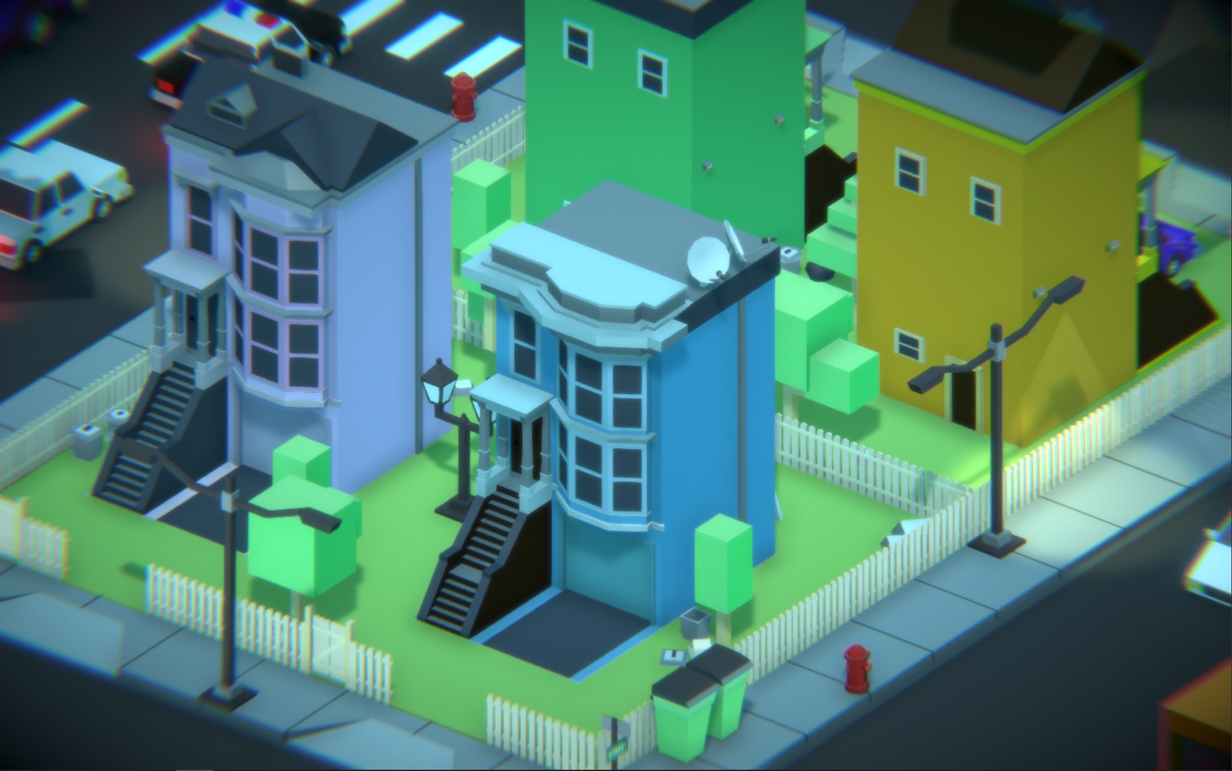 City Prefabs Unity 3D Model - TurboSquid 1534010