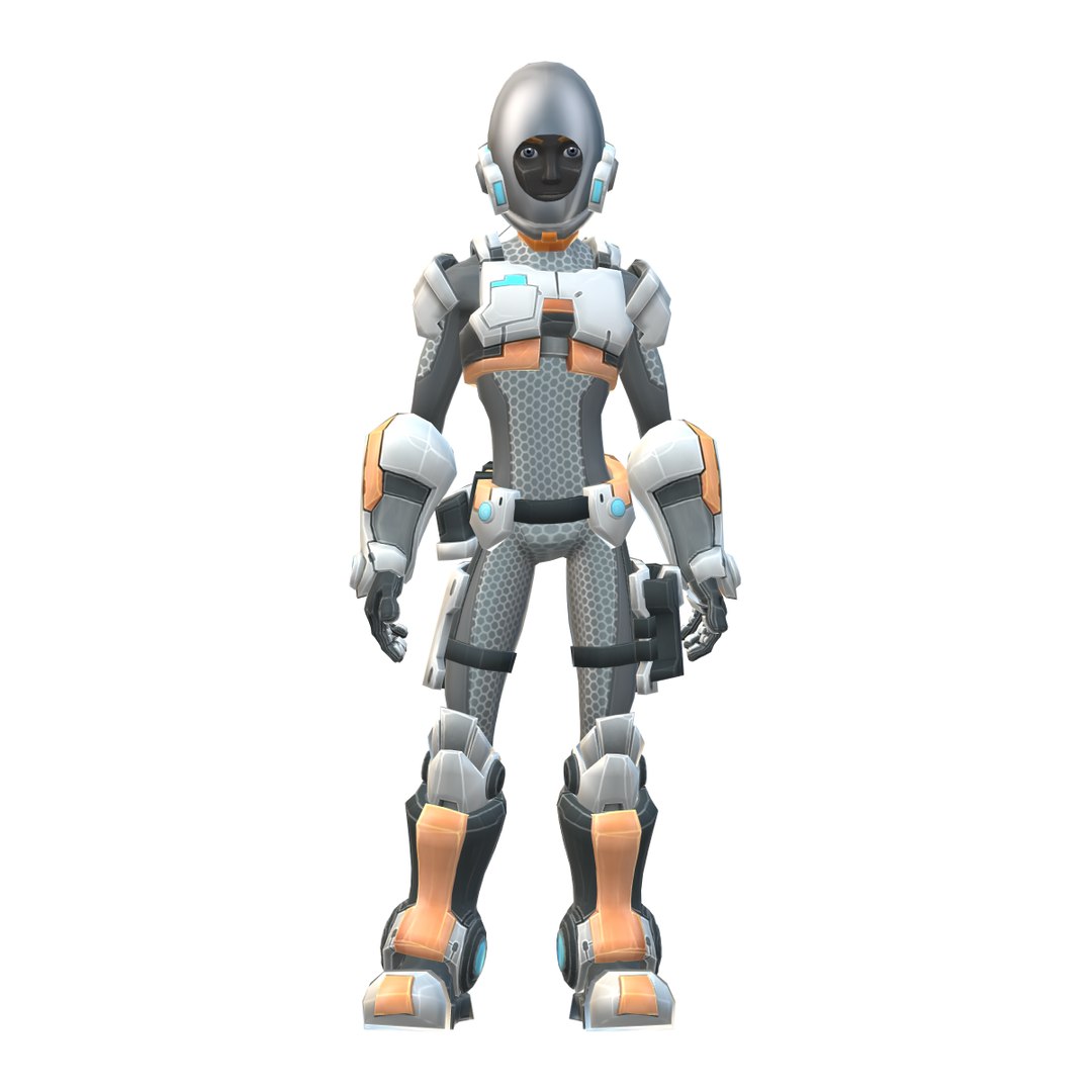 3D Model Male Astro Tech - TurboSquid 2352136