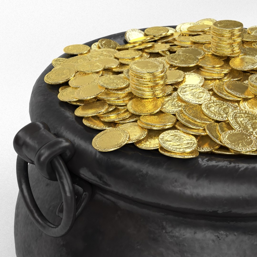 3ds Pot Gold Coins