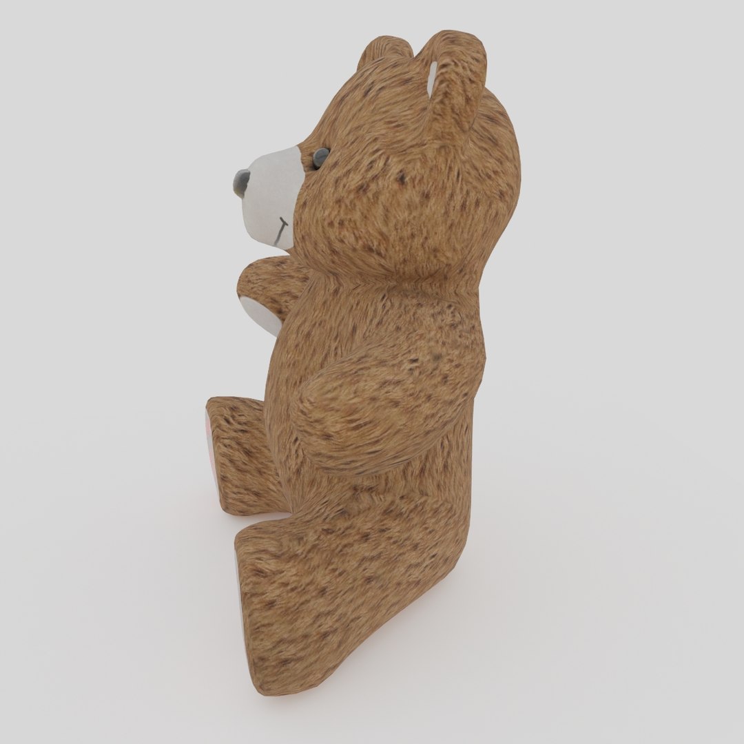 Toy bear model - TurboSquid 1508892