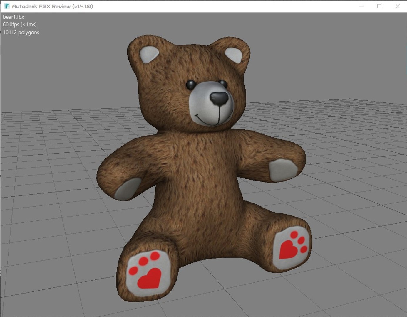 Toy bear model - TurboSquid 1508892