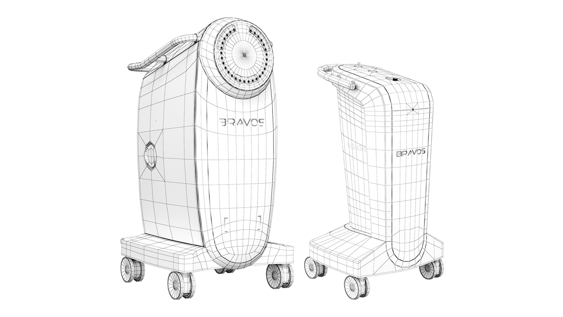 3D Brachiotherapy Device Varian Bravos Model - TurboSquid 2007306