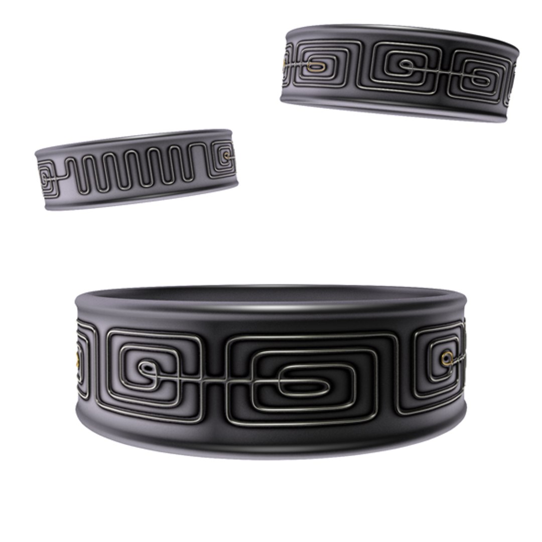 Free Ring Runic Maze 3D Model - TurboSquid 1500971