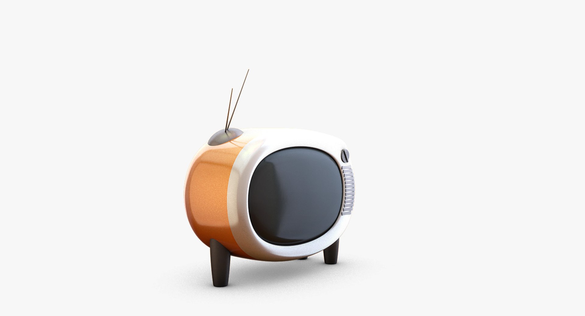 3d Funny Tv Model