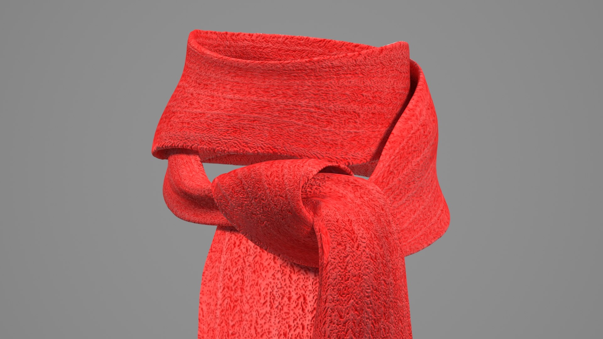 Realistical Christmas Scarf 3D Model - TurboSquid 1549143