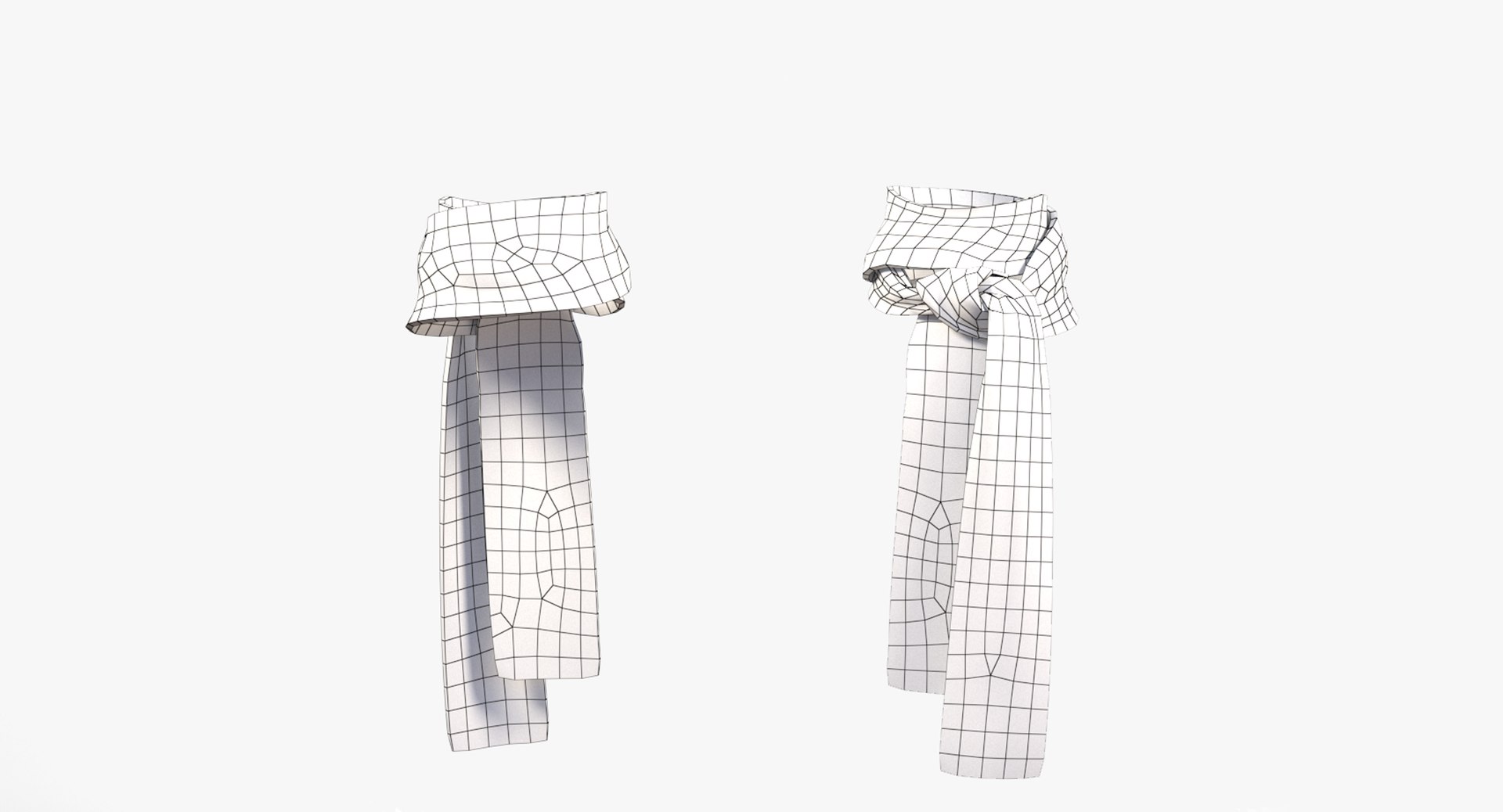 Realistical Christmas Scarf 3D Model - TurboSquid 1549143