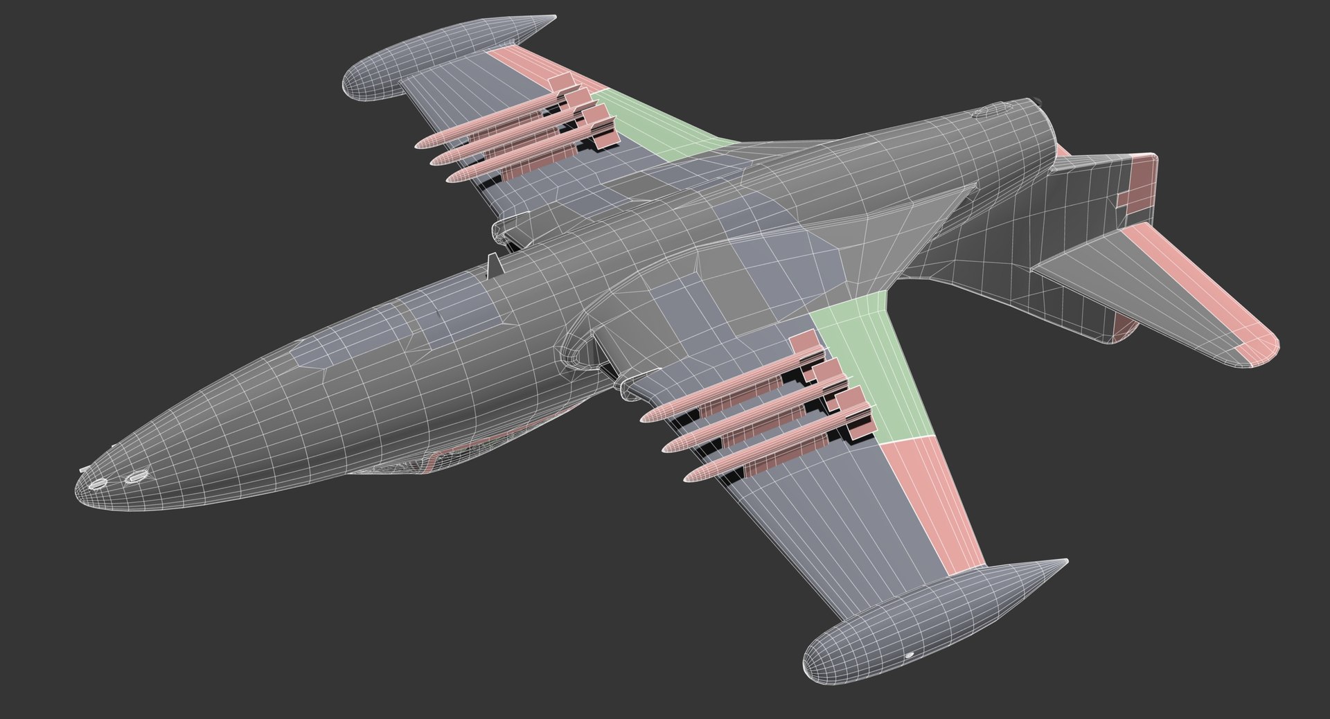 Grumman F9F Panther VMA223 3D - TurboSquid 2030027