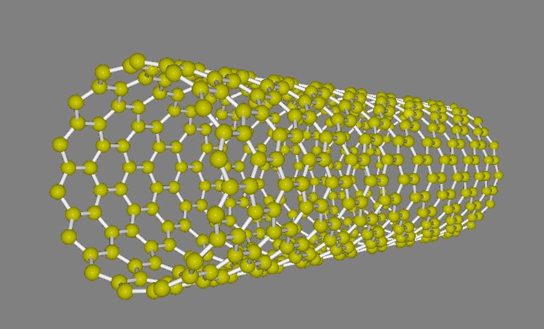 Fullerene Tube 3D Model - TurboSquid 1184154