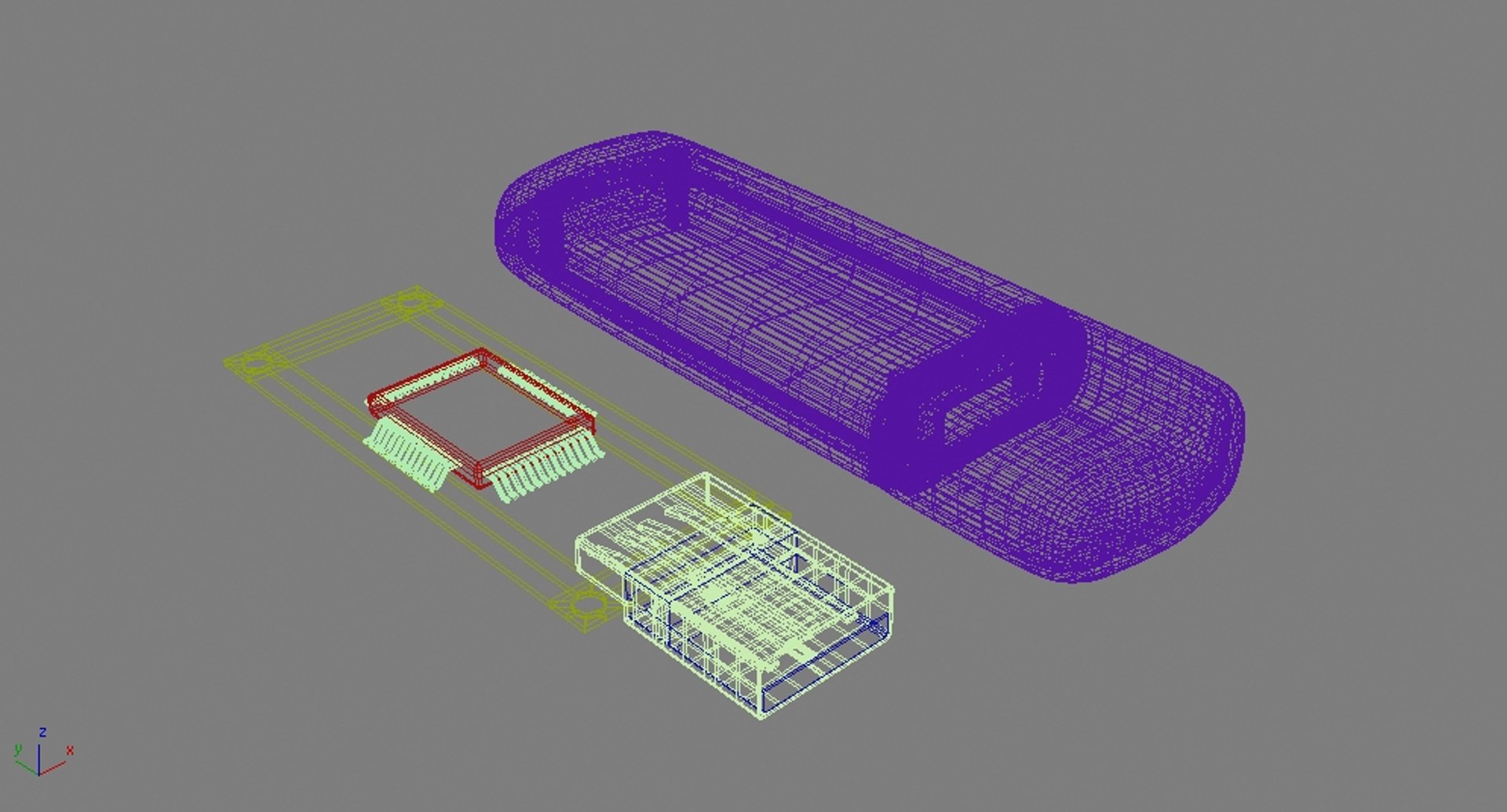 Usb Flash Drive 3D Model - TurboSquid 1397492
