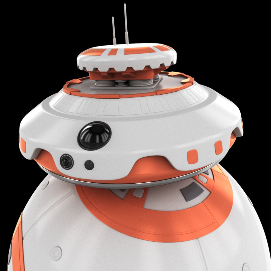 3d model ball droid star wars