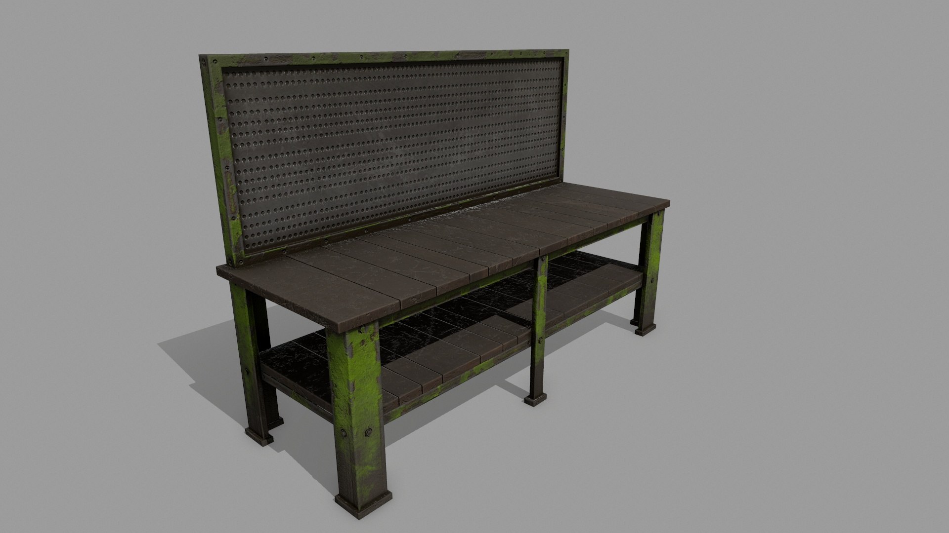Workbench Bench 3D Model - TurboSquid 1544452