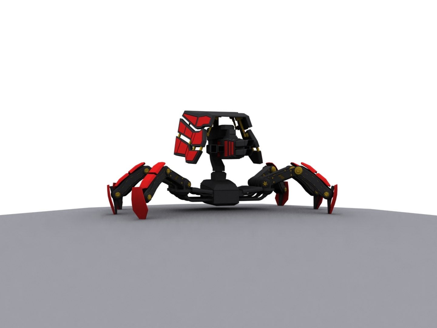 Free 3D Model Concept Spiderbot - TurboSquid 1347441