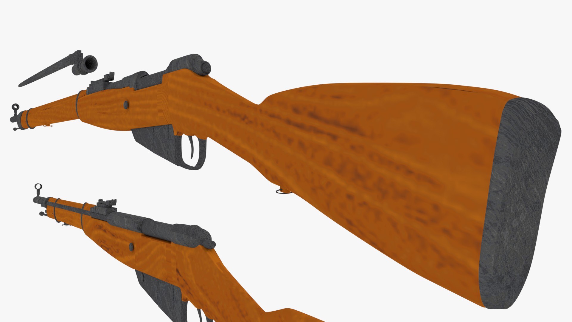 22 Rifle 3D Model - TurboSquid 1610203