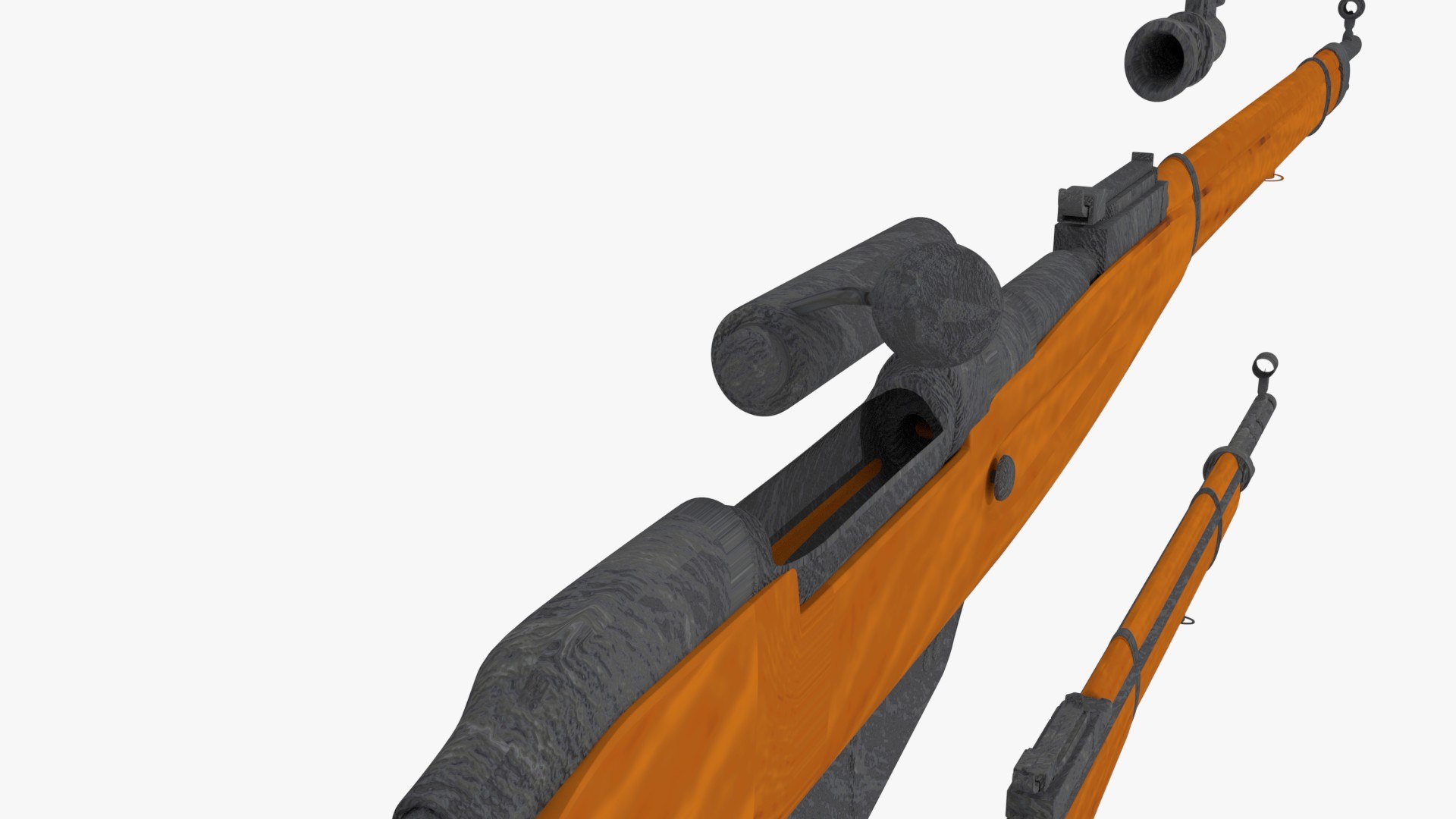 22 Rifle 3D Model - TurboSquid 1610203