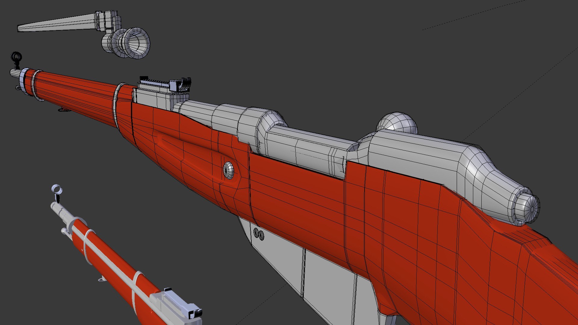 22 Rifle 3D Model - TurboSquid 1610203