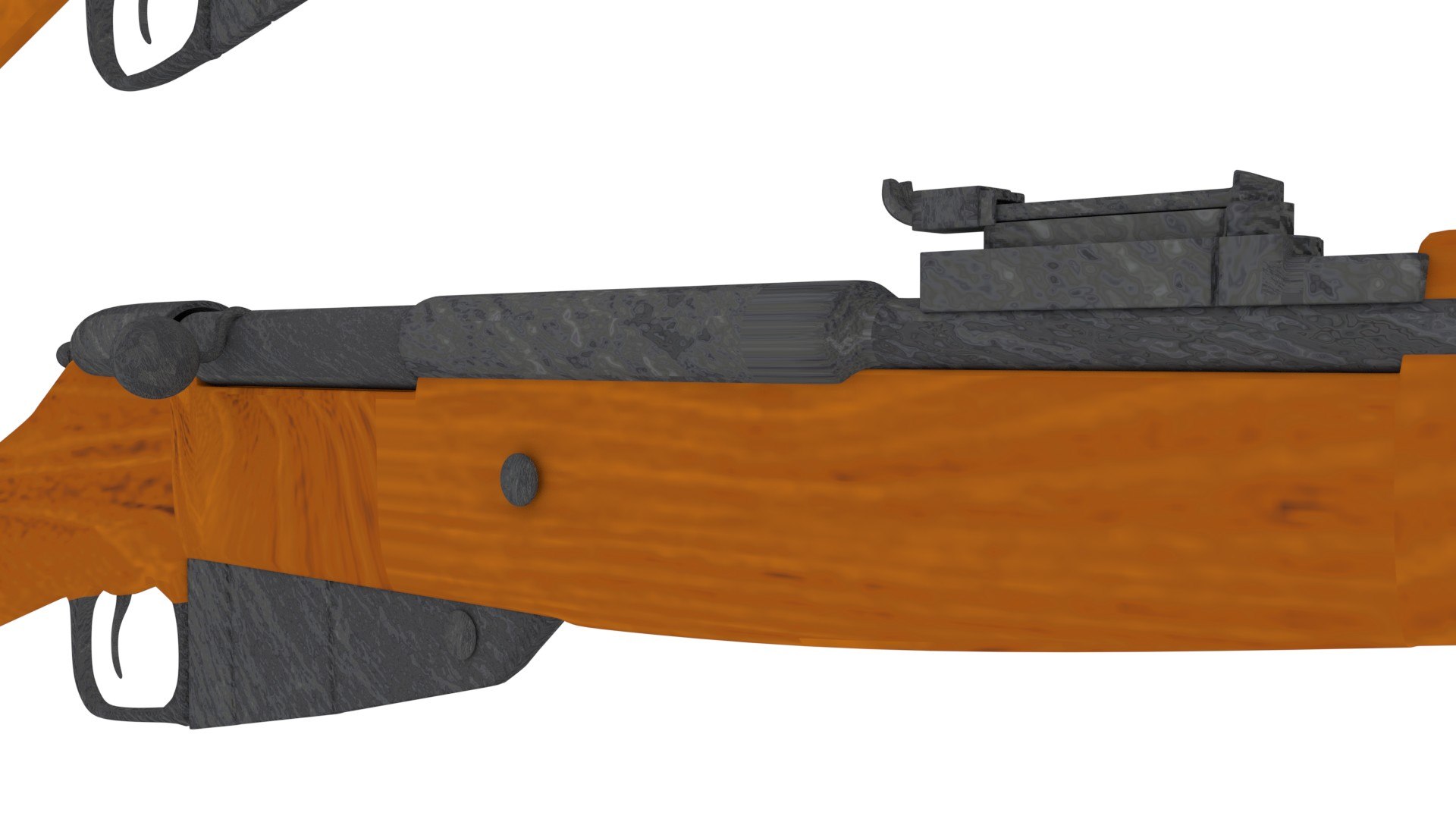 22 rifle 3D model - TurboSquid 1610203