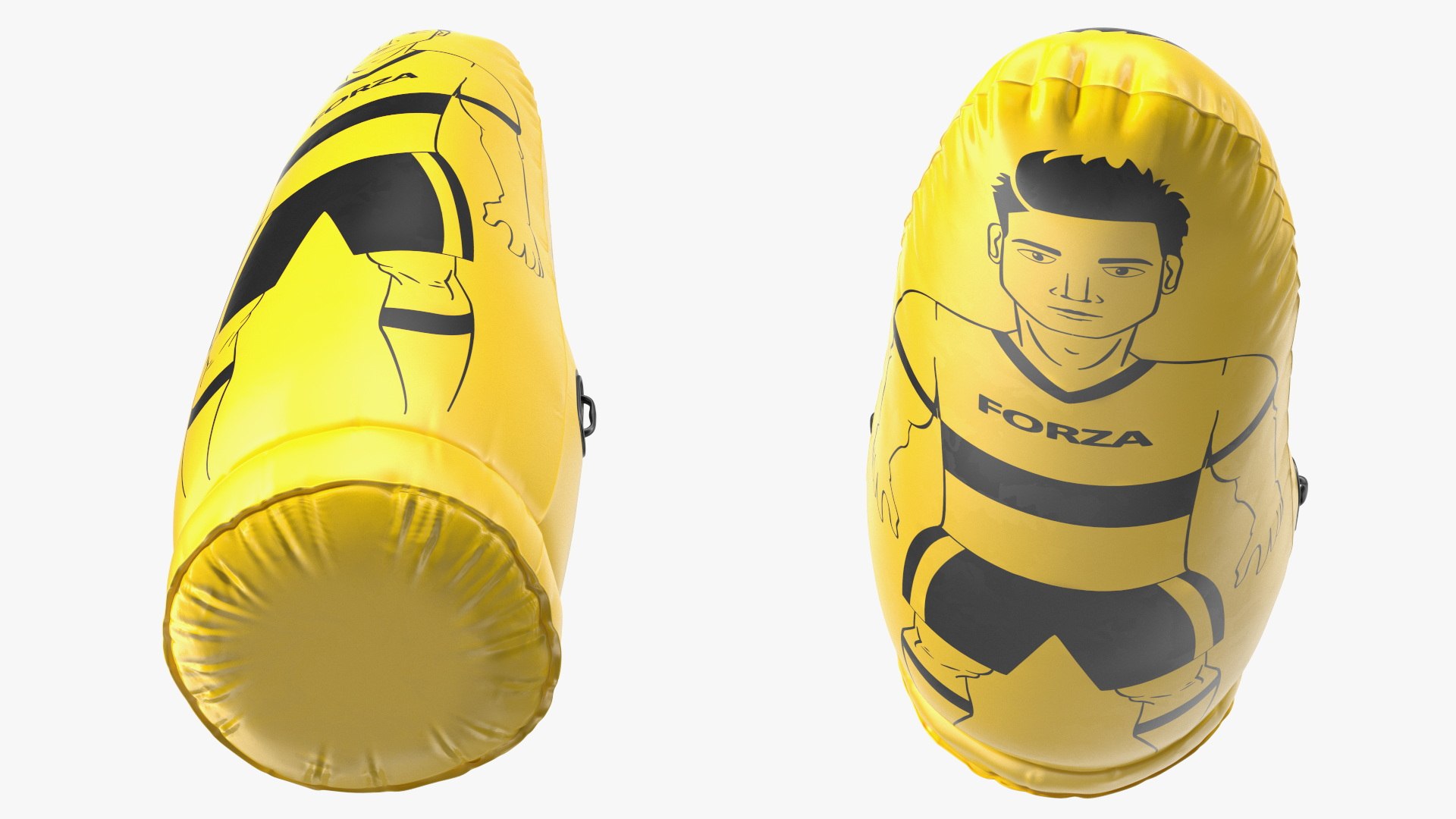 Soccer Air Mannequin Senior Yellow 3D model - TurboSquid 2022368