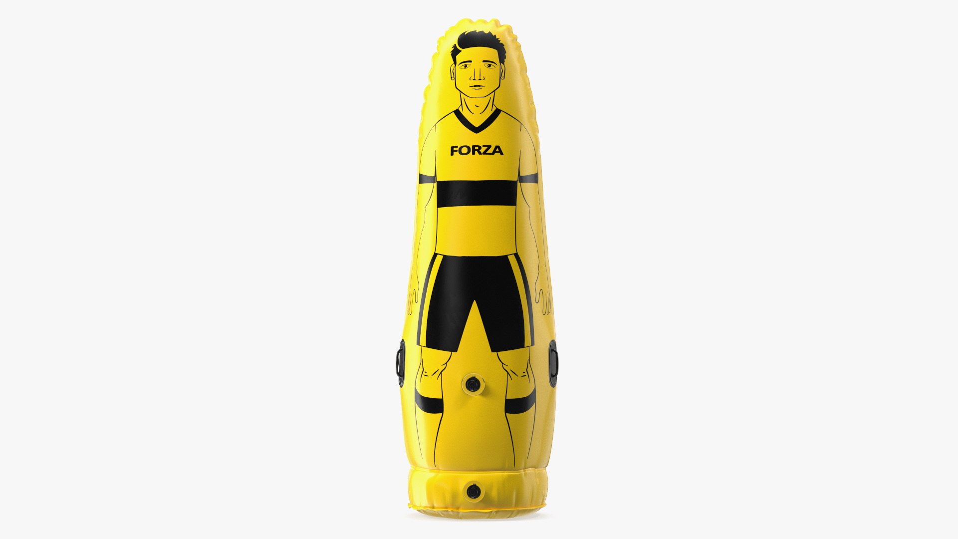 Soccer Air Mannequin Senior Yellow 3D model - TurboSquid 2022368
