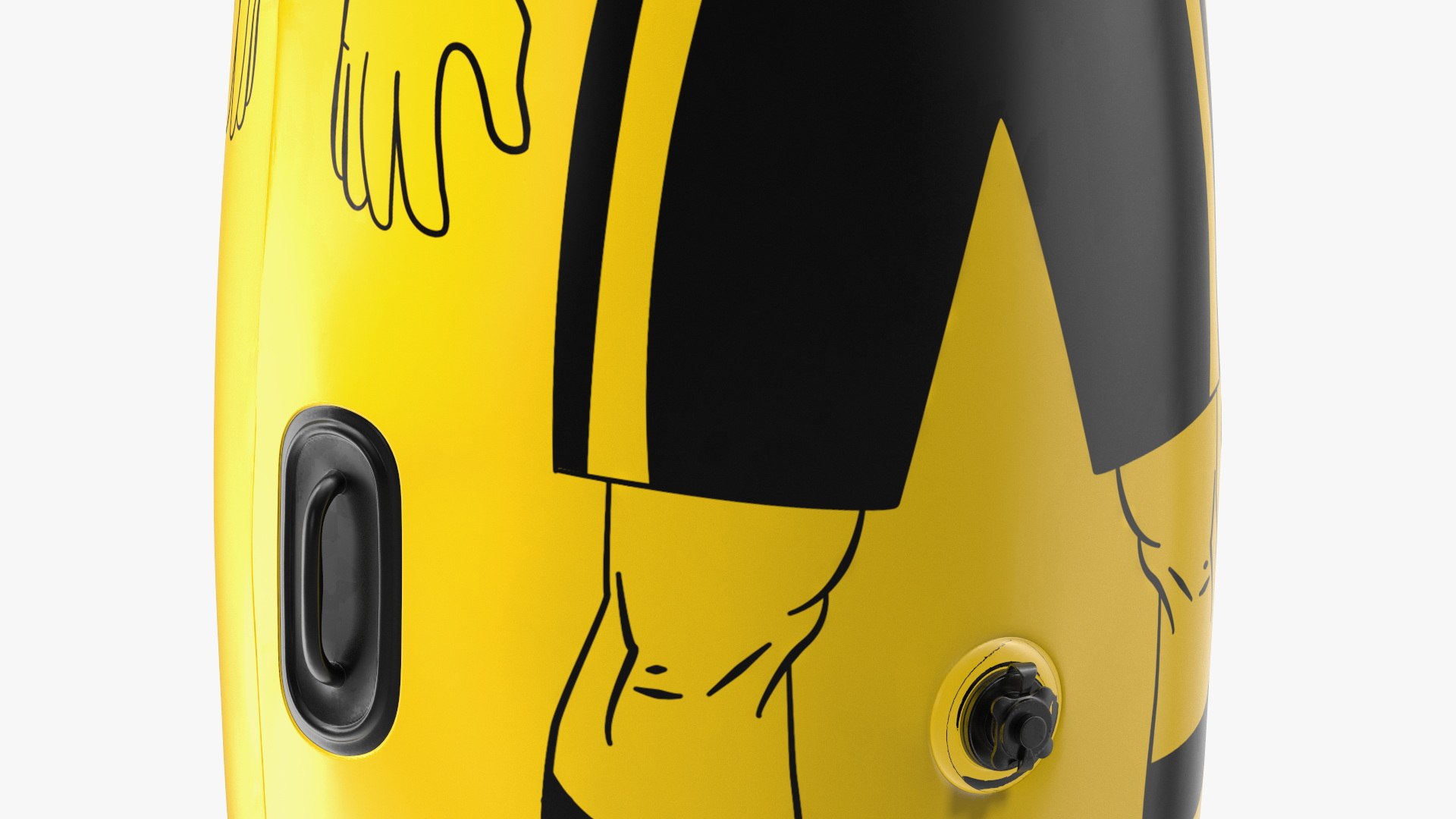 Soccer Air Mannequin Senior Yellow 3D model - TurboSquid 2022368