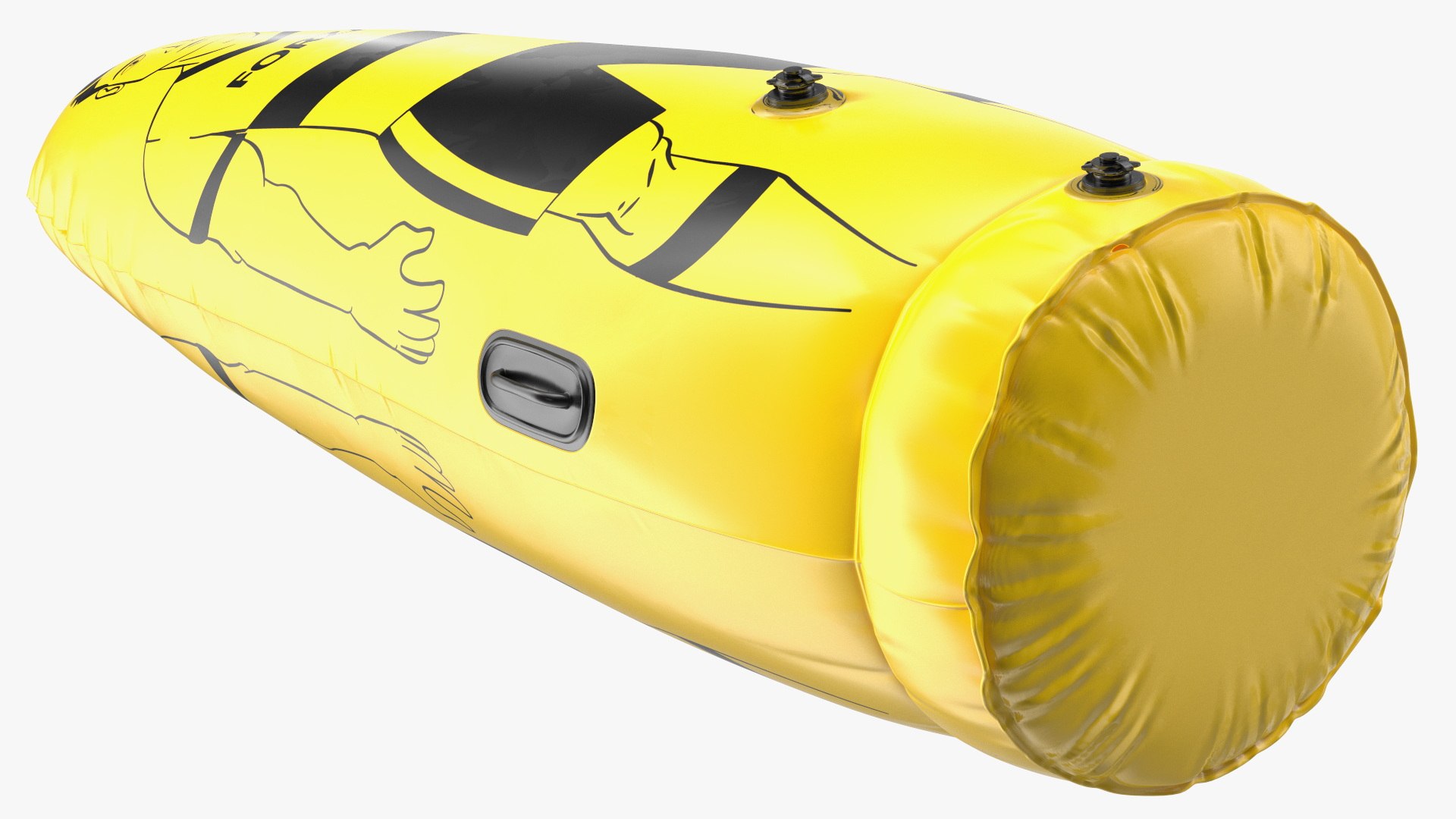 Soccer Air Mannequin Senior Yellow 3D model - TurboSquid 2022368