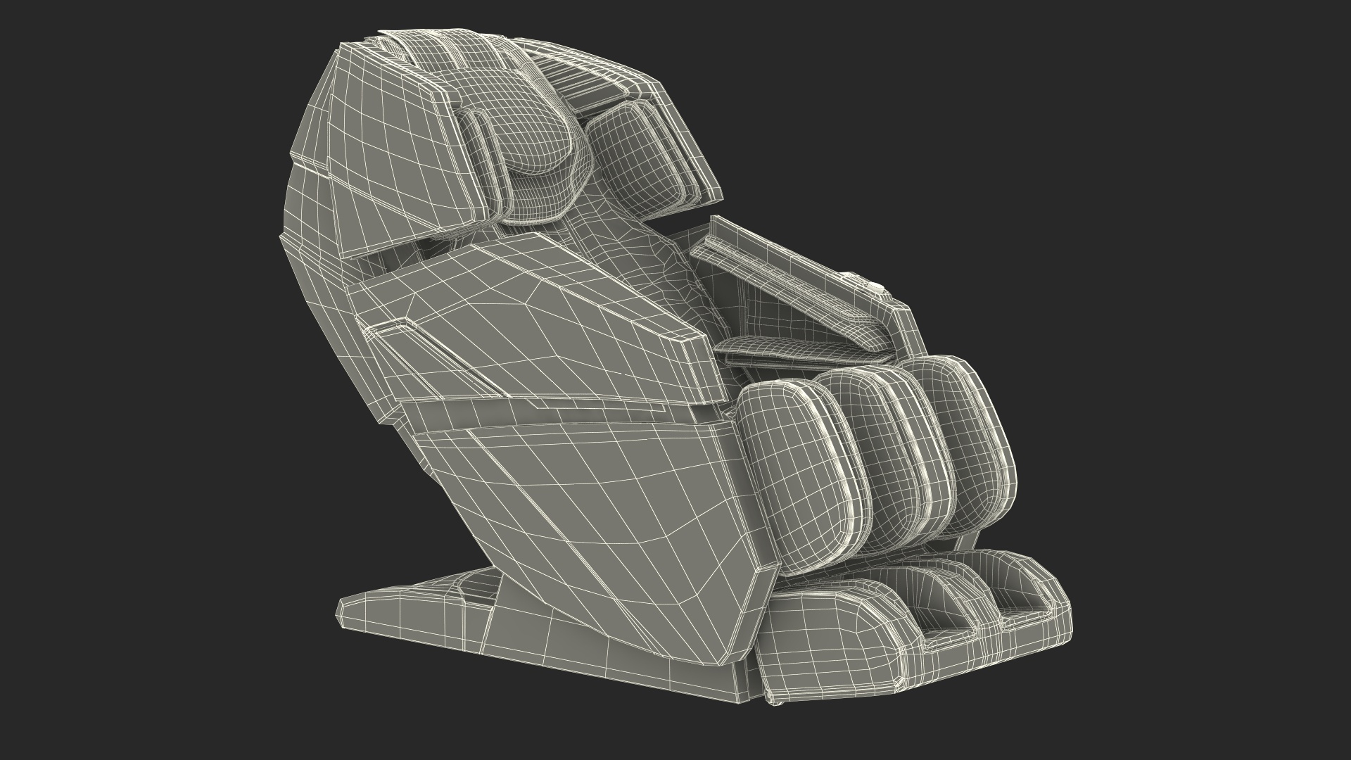 Yamaguchi XR Massager Chair 3D Model - TurboSquid 2092082