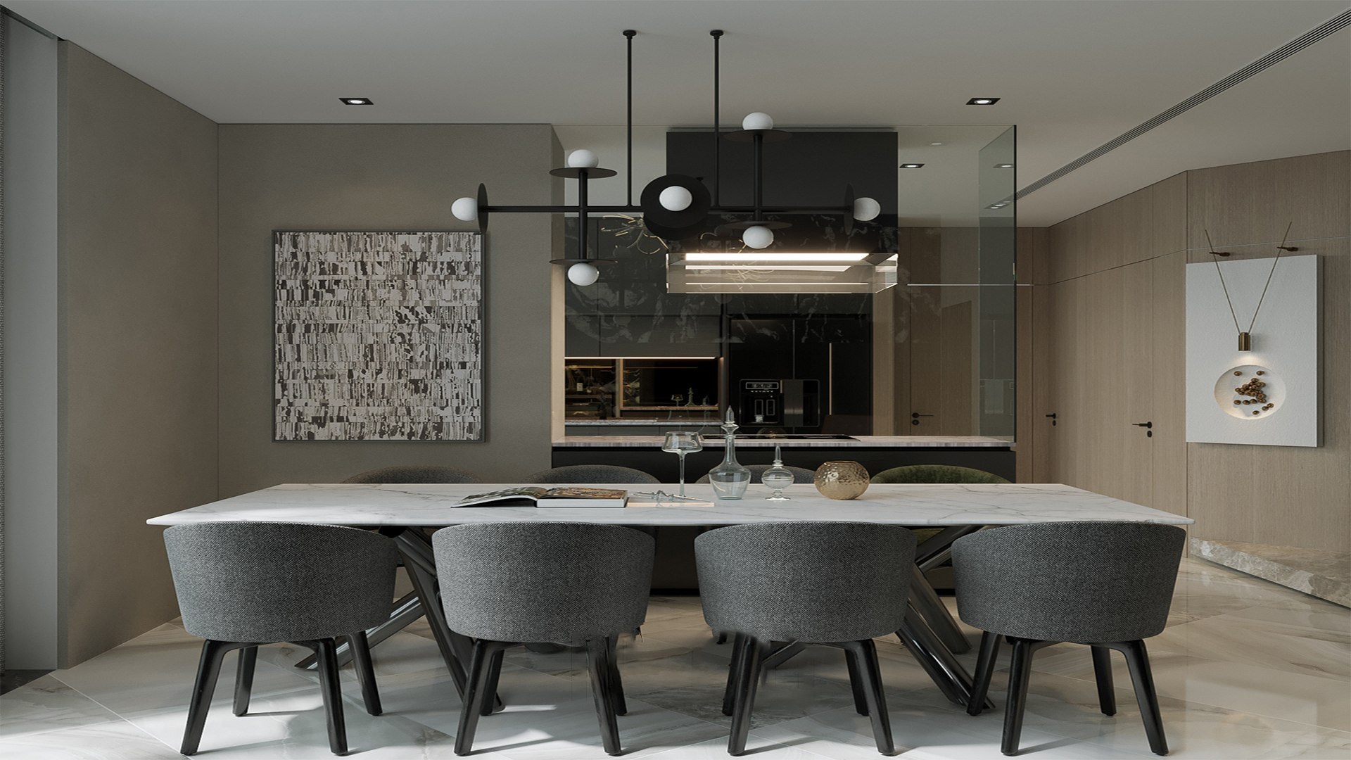 Free Furniture 0f Living Kitchen - SuperCAT - Free - MAX FBX SKP OBJ ...