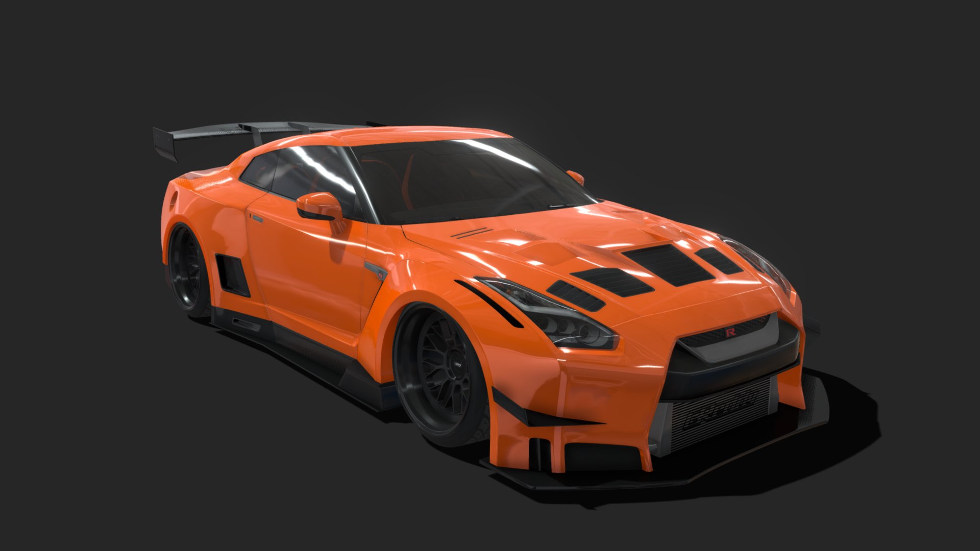 modelo 3d Nissan GT-R R35 GT - TurboSquid 2223719