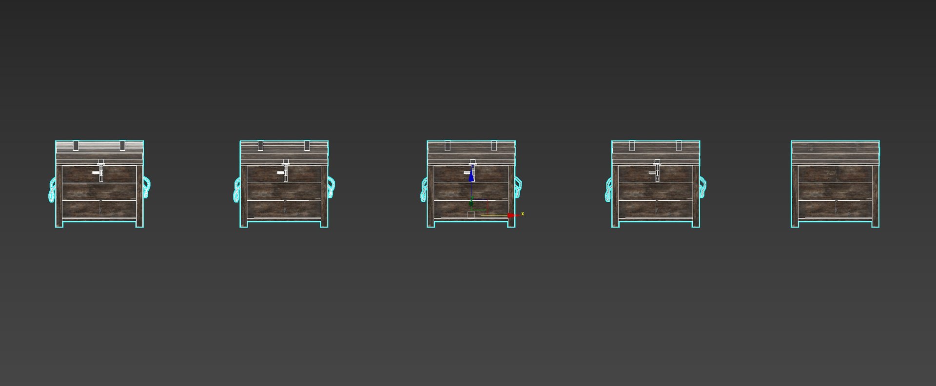 3D Wooden Asset Pack 1 - TurboSquid 2191086