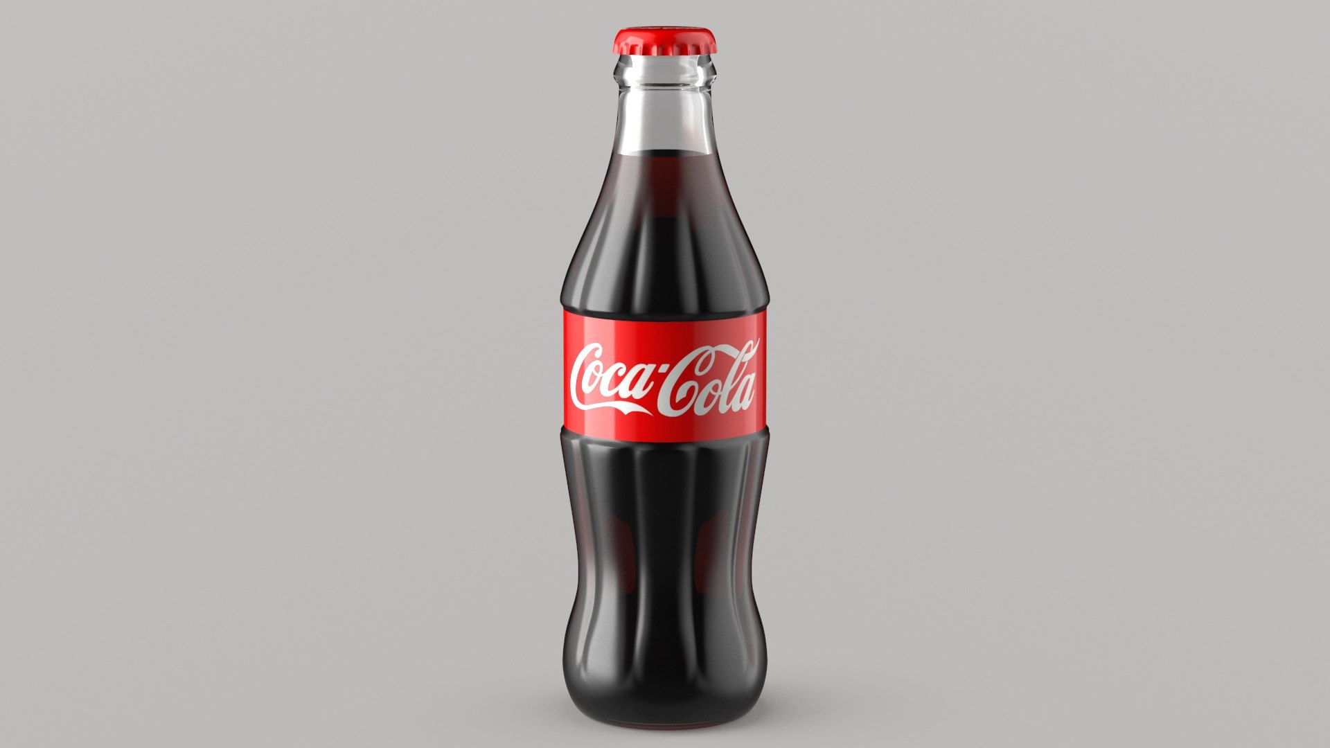 Cola Bottle 3D Model - TurboSquid 2196058