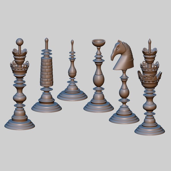 Chess 3D model - TurboSquid 1297838