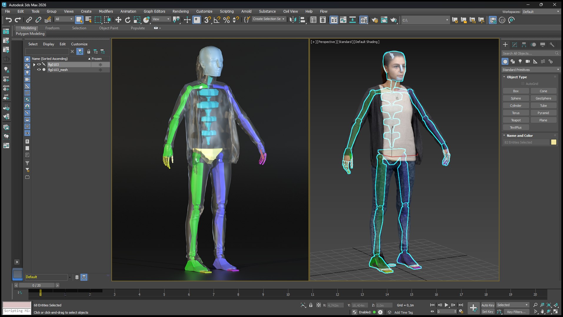 Rigged Woman Character - 3D Scanned Figure 0103 3D - TurboSquid 2410078