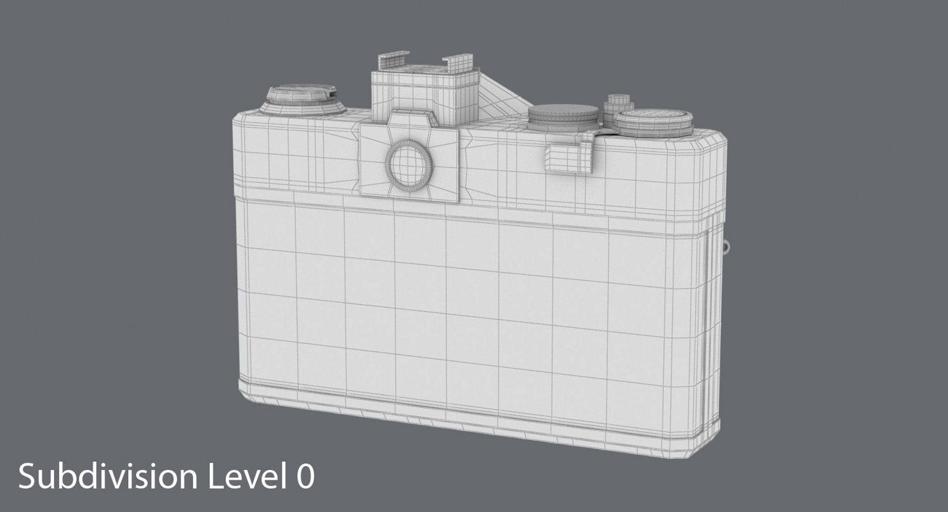 3d slr camera model