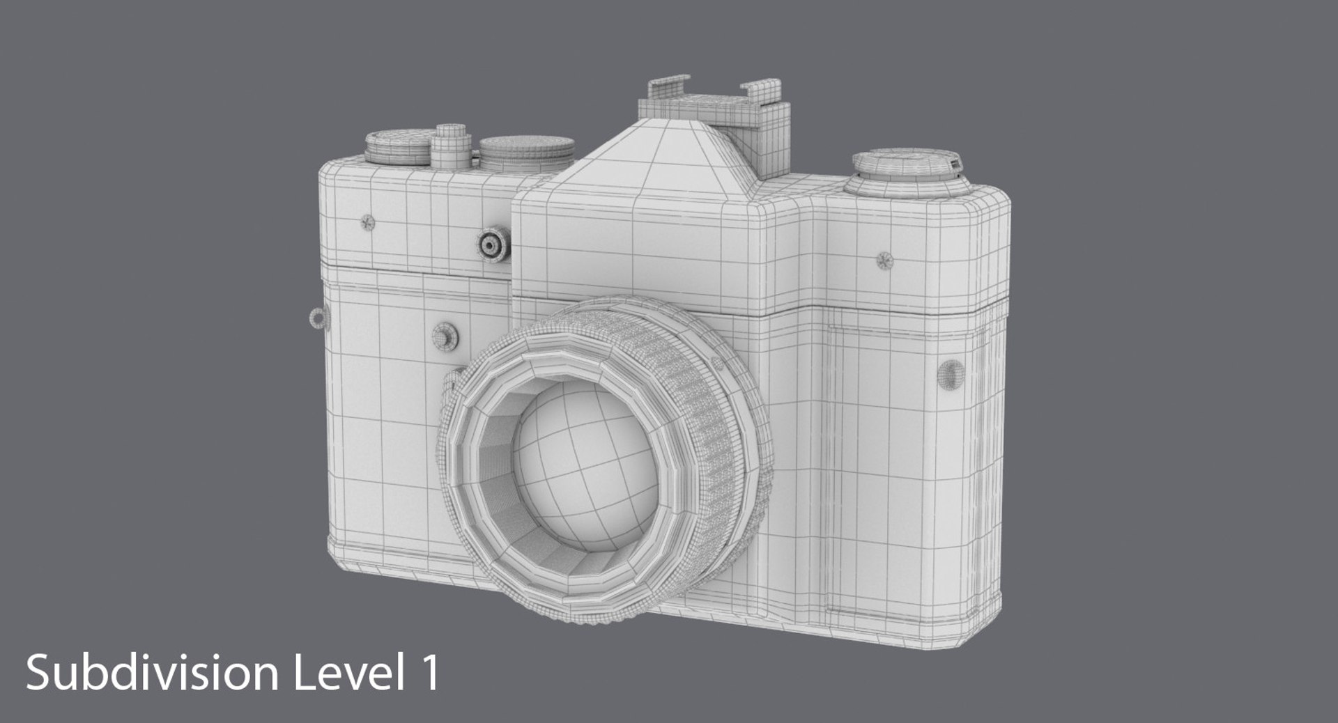 3d slr camera model