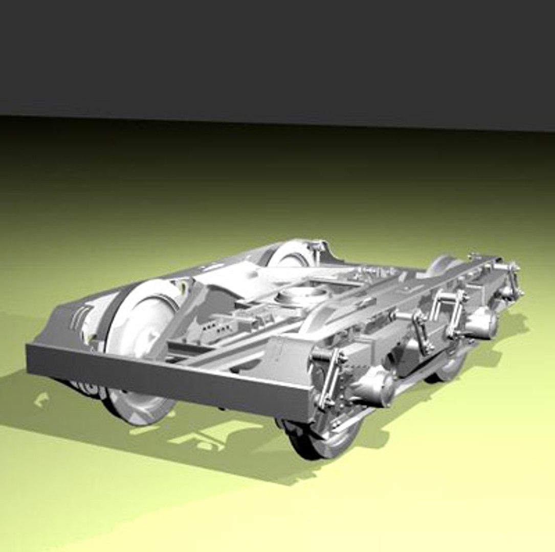 3d Model Bogie Wagon