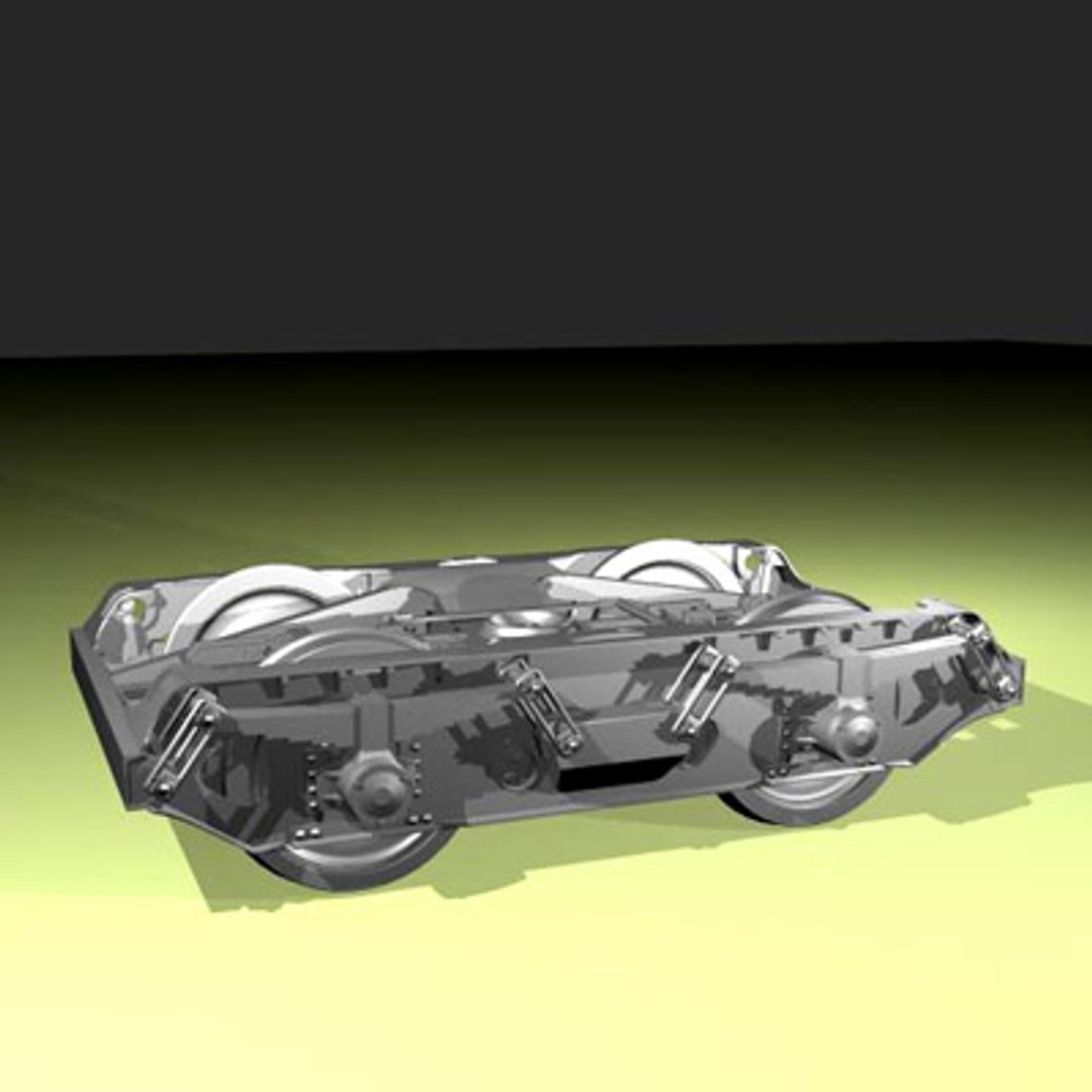 3d Model Bogie Wagon