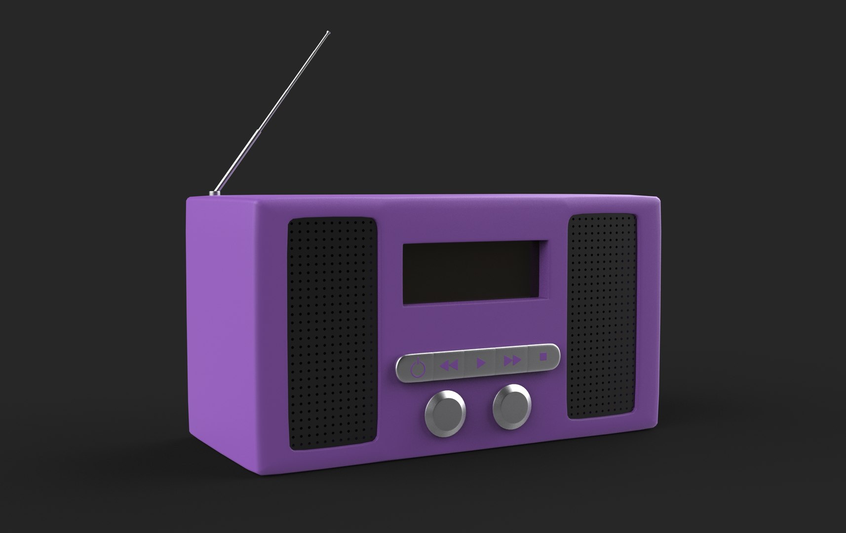 Radio 3D Model 3D - TurboSquid 2353406