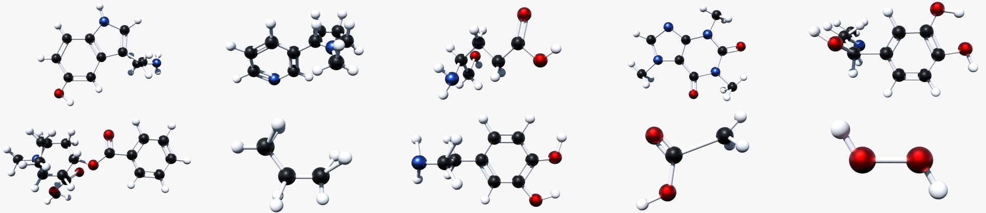 3d Molecules
