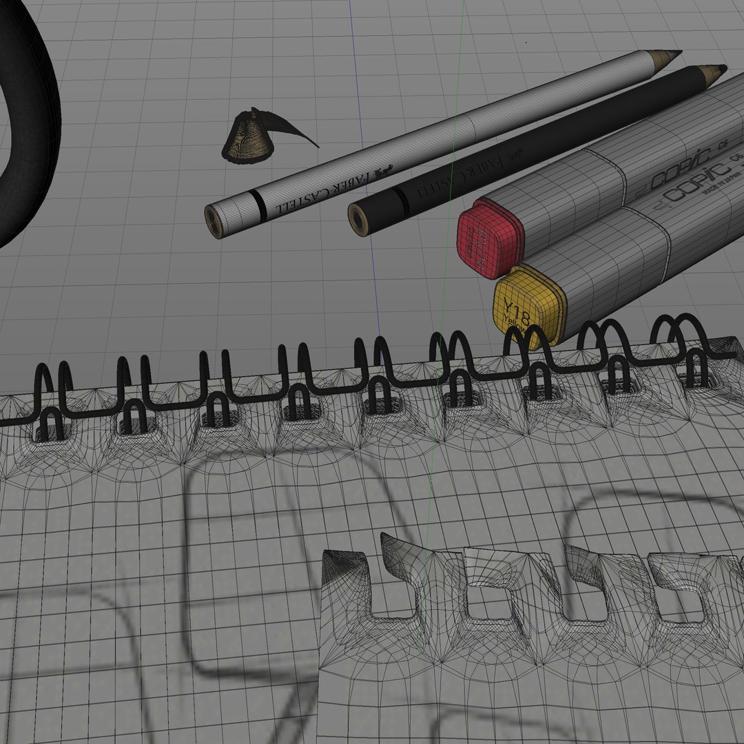 Desk Items 3D Model - TurboSquid 1372144