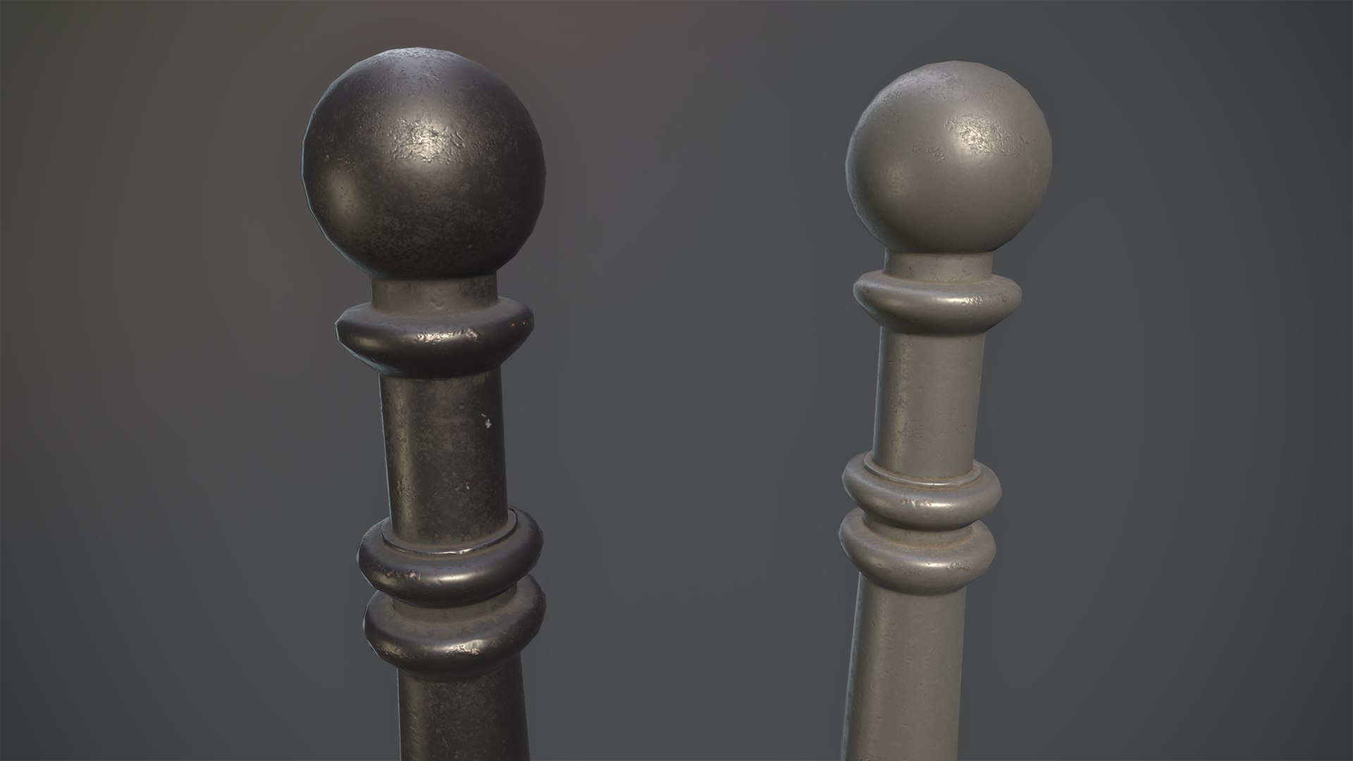 3D Barrier Bollard Pack 1 - TurboSquid 1351835