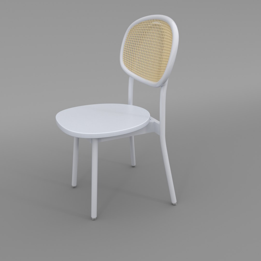 Contemporary chair bright colors 3D model - TurboSquid 1718697
