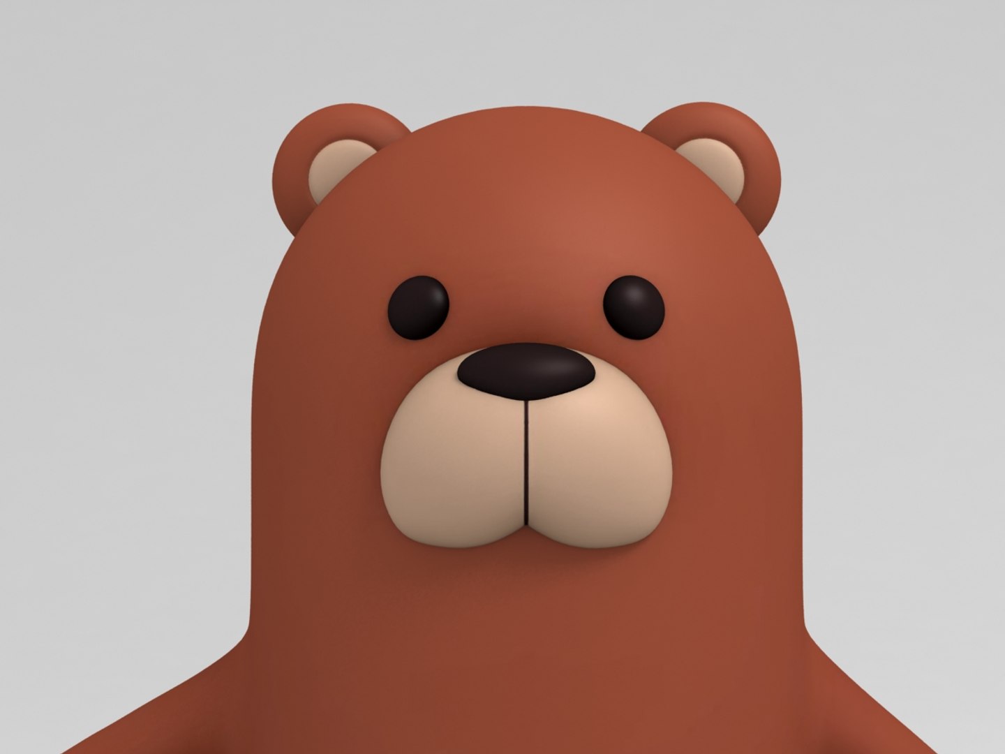 Bear Character 3D Model - TurboSquid 1252879