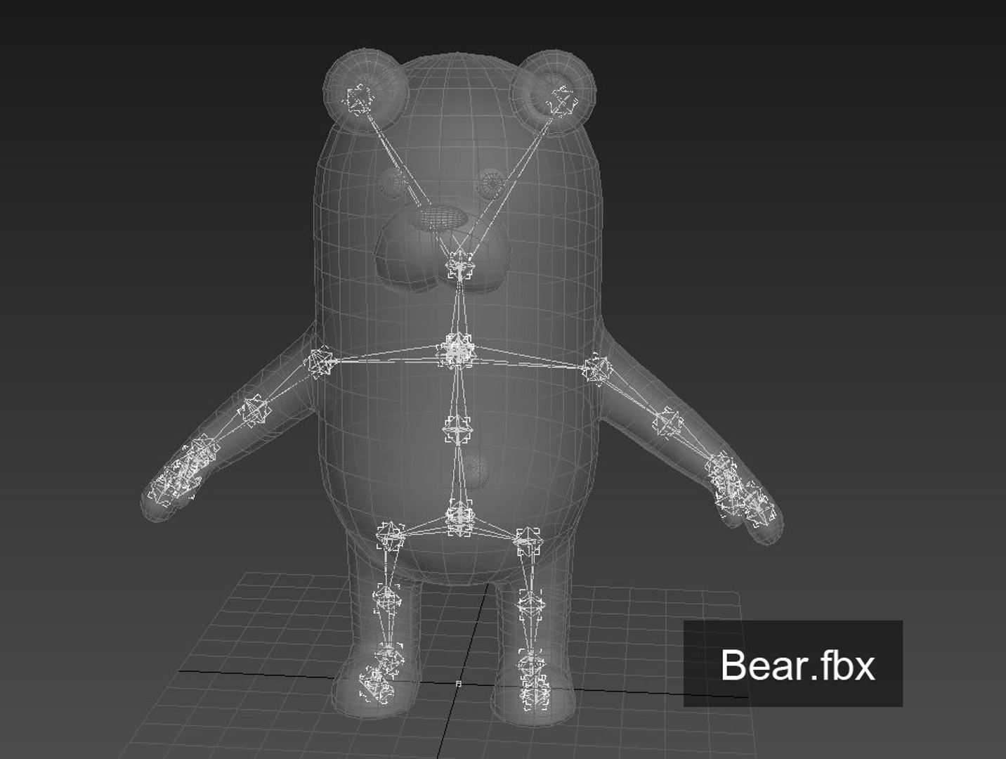 Bear Character 3D Model - TurboSquid 1252879