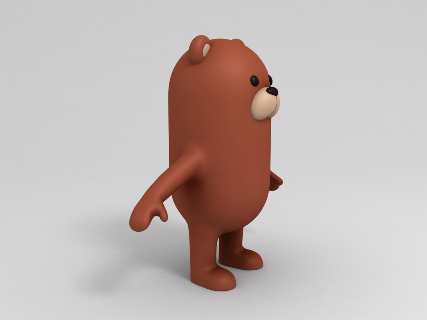 Bear Character 3D Model - TurboSquid 1252879